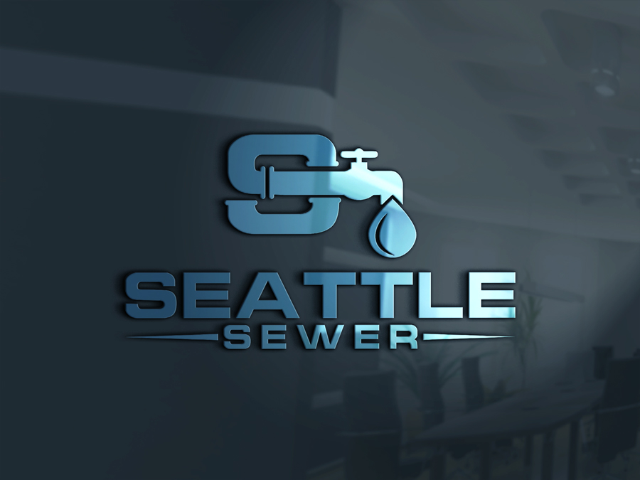 Bold, Masculine, Plumbing Logo Design for Seattle sewer by ...
