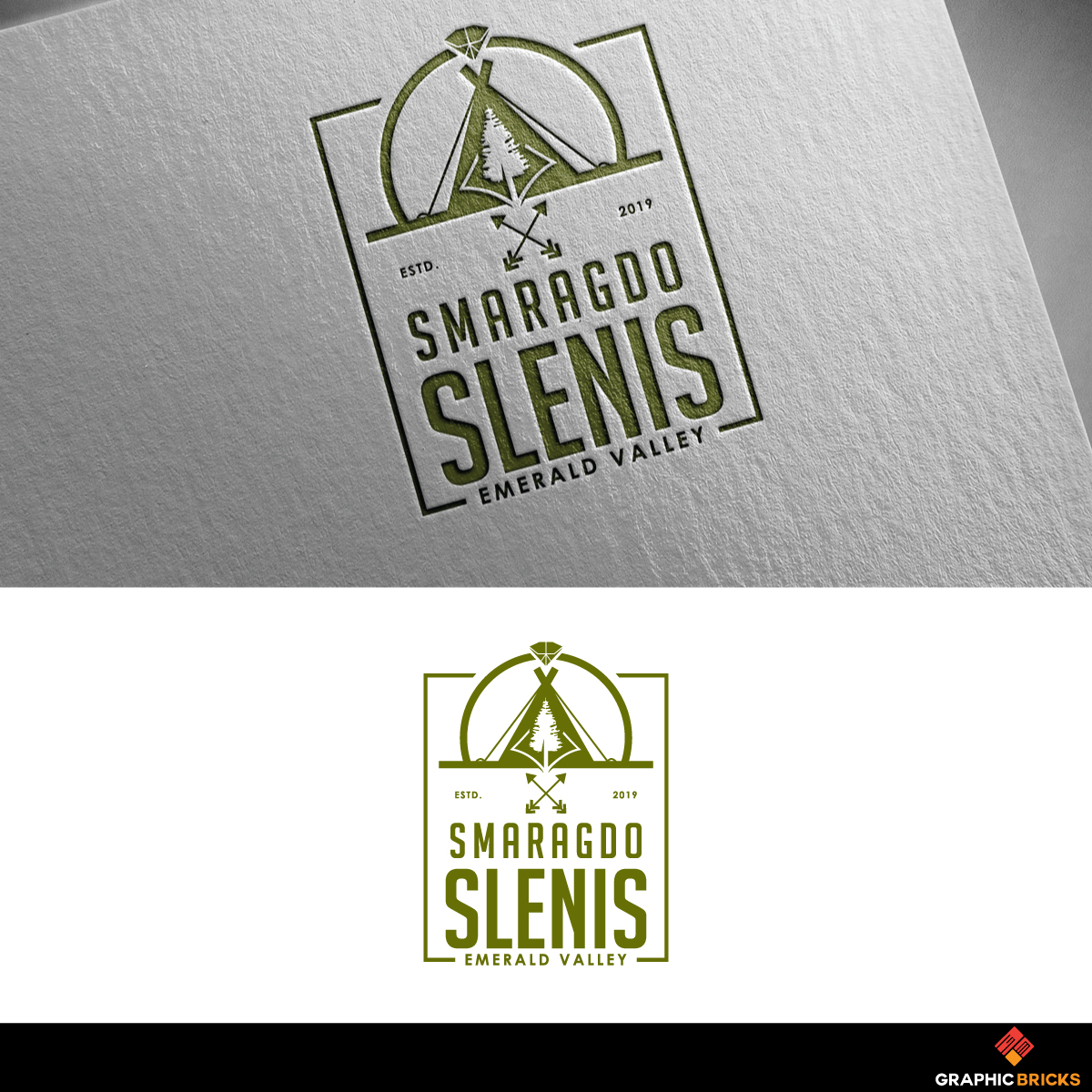 Modern, Conservative Logo Design for Smaragdo slenis by Graphic Bricks ...