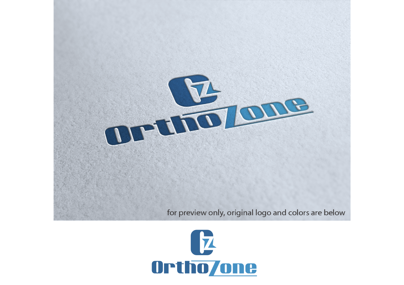 Professional, Elegant, Medical Equipment Logo Design for OrthoZone by ...