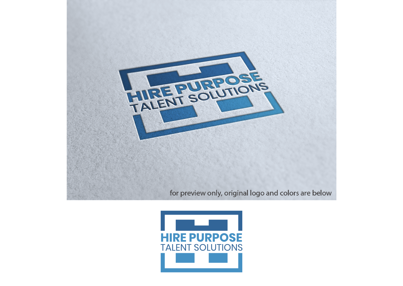Modern, Bold, Recruitment Logo Design for Hire Purpose Talent Solutions ...
