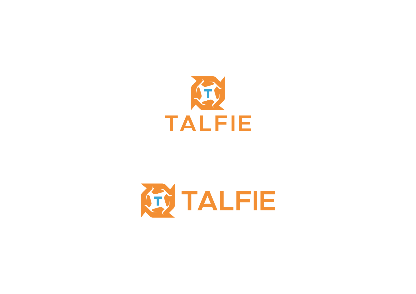 Professional, Modern Logo Design for Talfie by art by SUGU | Design ...