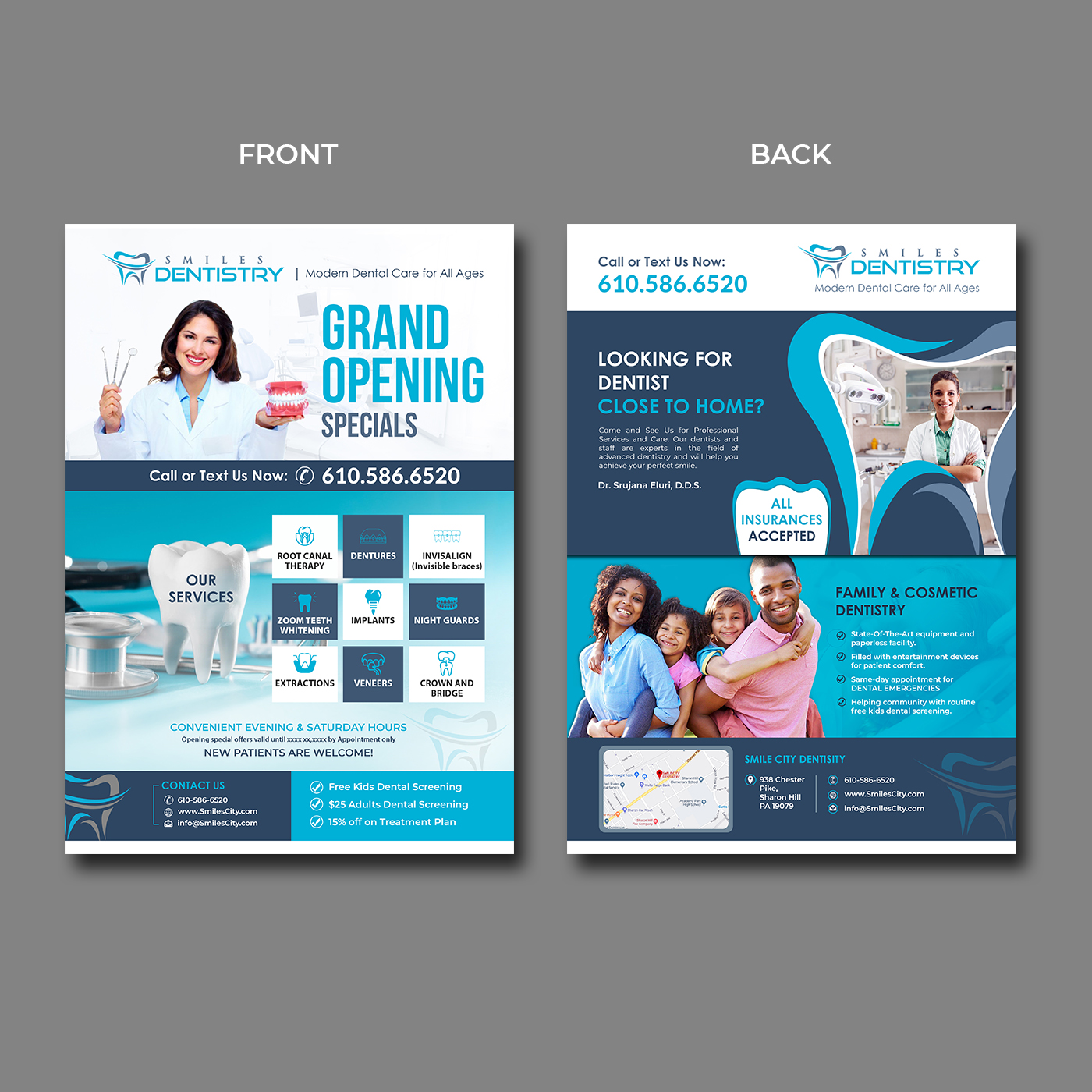 Elegant, Playful, Health Care Flyer Design for a Company by Art ...