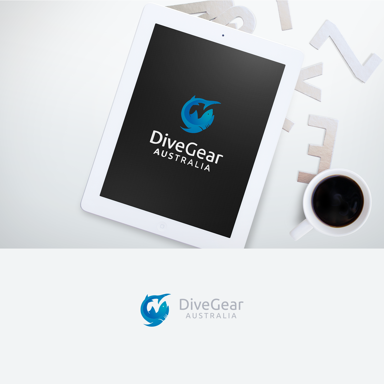 Modern, Feminine, Retail Logo Design for Dive Gear Australia Or DGA by ...