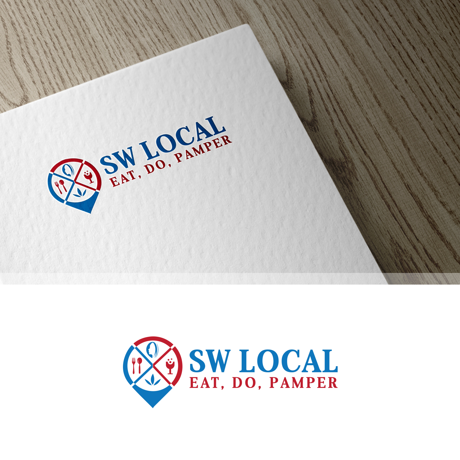 Modern, Bold, Digital Marketing Logo Design for SW Local. Eat. Do ...