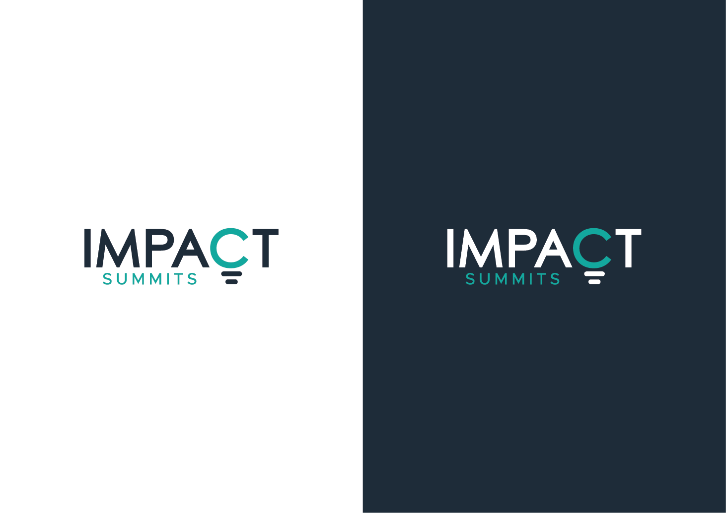 Modern, Elegant Logo Design for Impact Summits by art by SUGU | Design ...