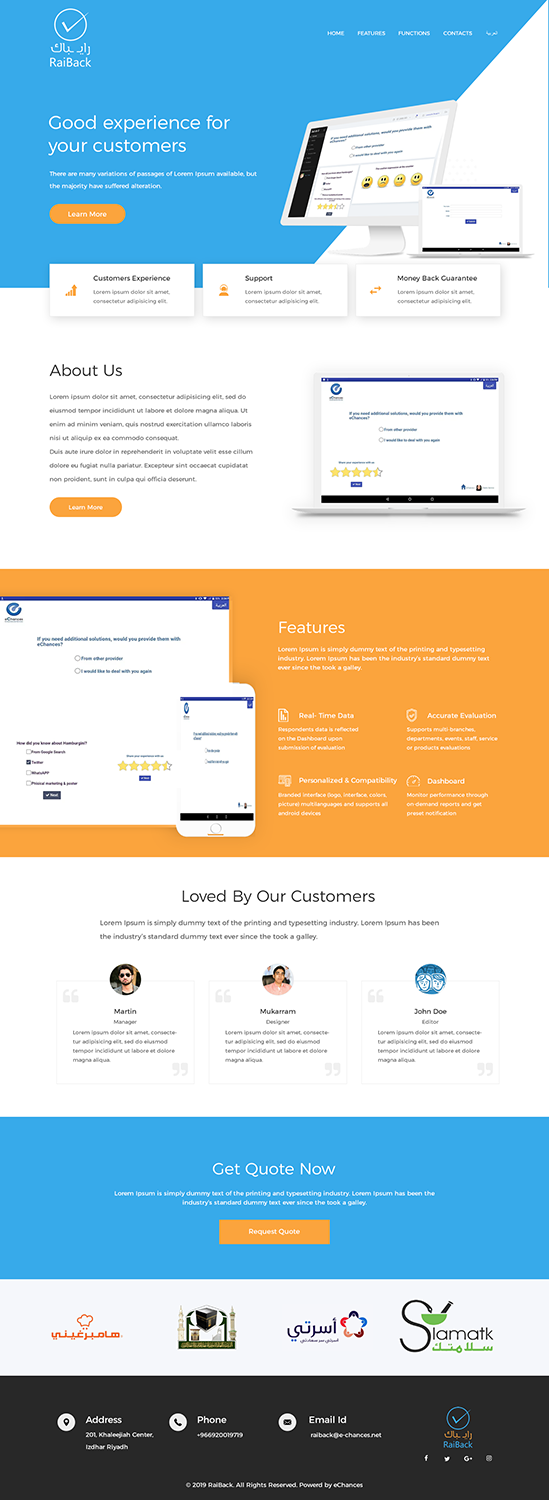 Elegant, Modern, SaaS Web Design for a Company by Mukarram Haidari ...