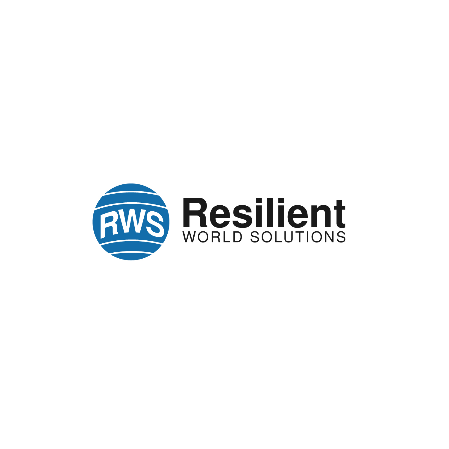 Logo Design for RWS (Resilient World Solutions) - could be represented ...