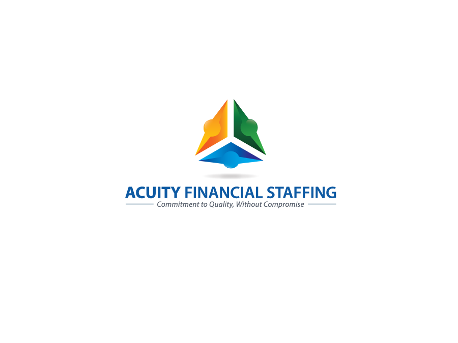 Asset Management Logo Design for Acuity Financial Staffing, Commitment ...