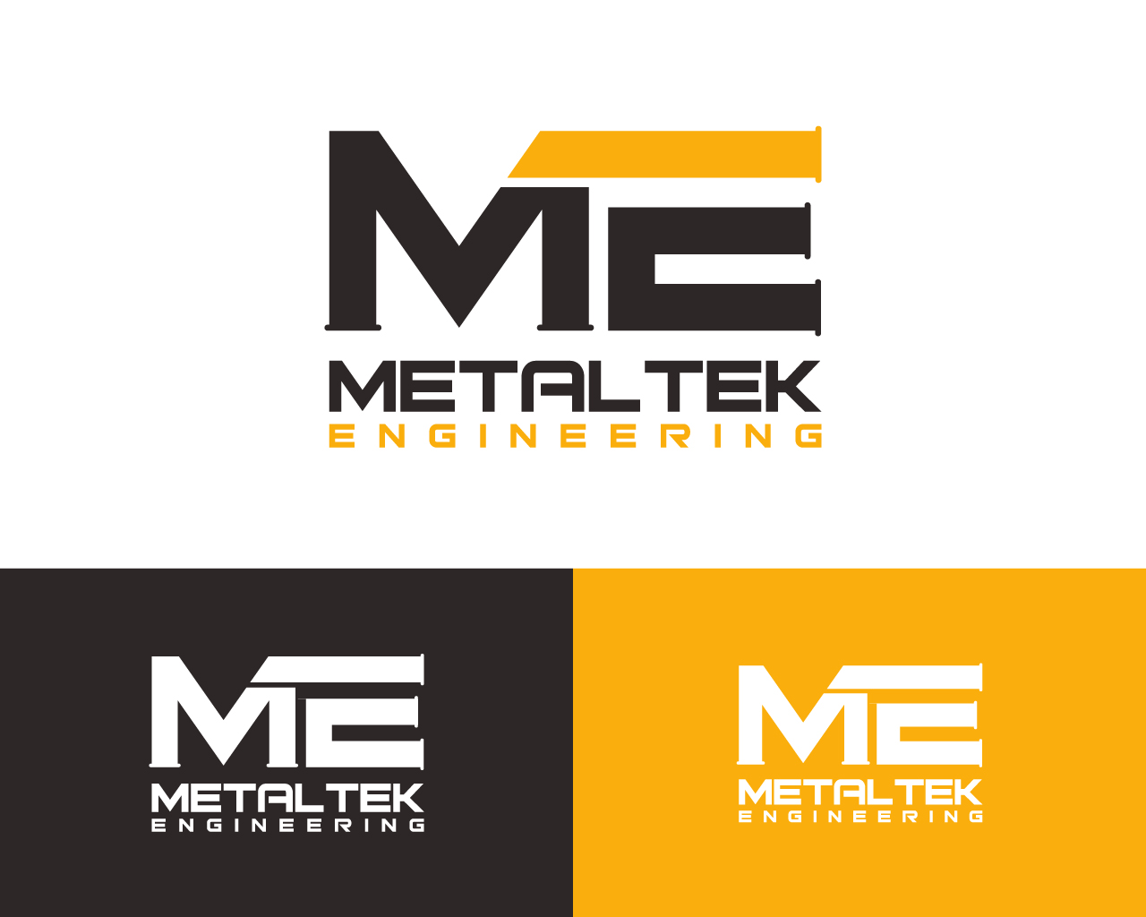 Bold, Serious, Engineering Logo Design for METALTEK Engineering by MD ...