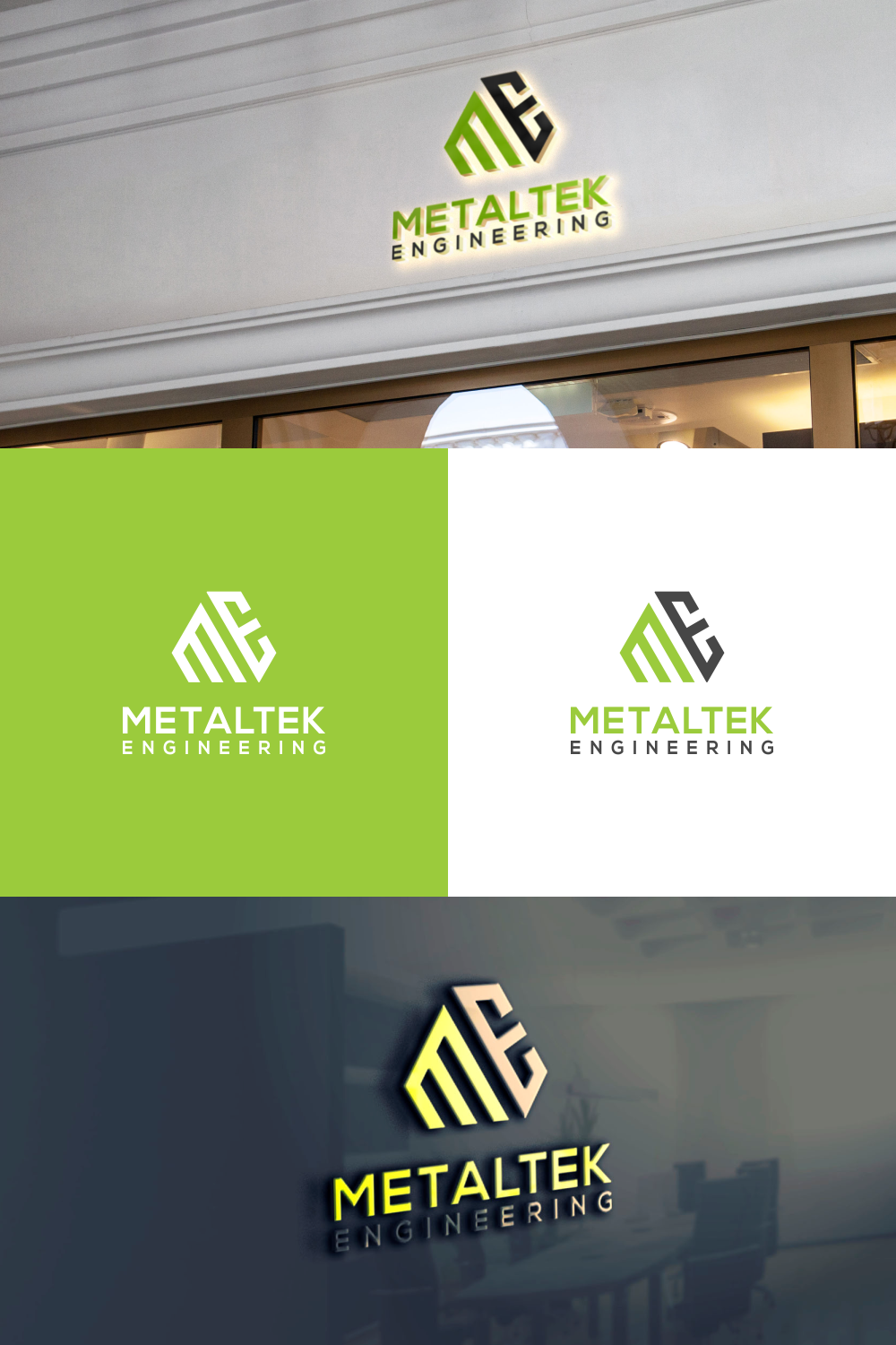 Bold, Serious, Engineering Logo Design for METALTEK Engineering by laba ...