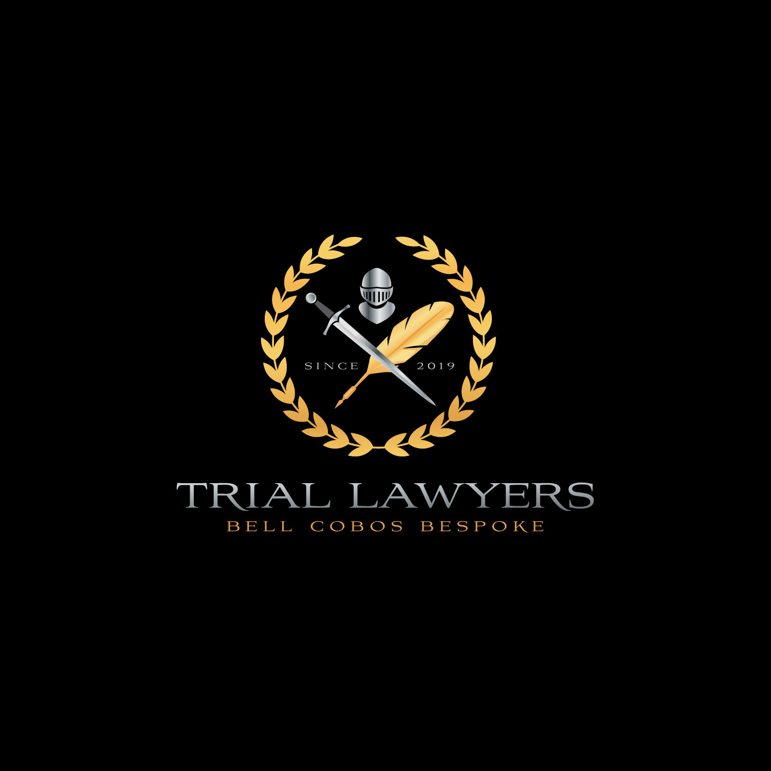 Bold, Serious, Law Firm Logo Design for Bell Cobos Bespoke Trial ...