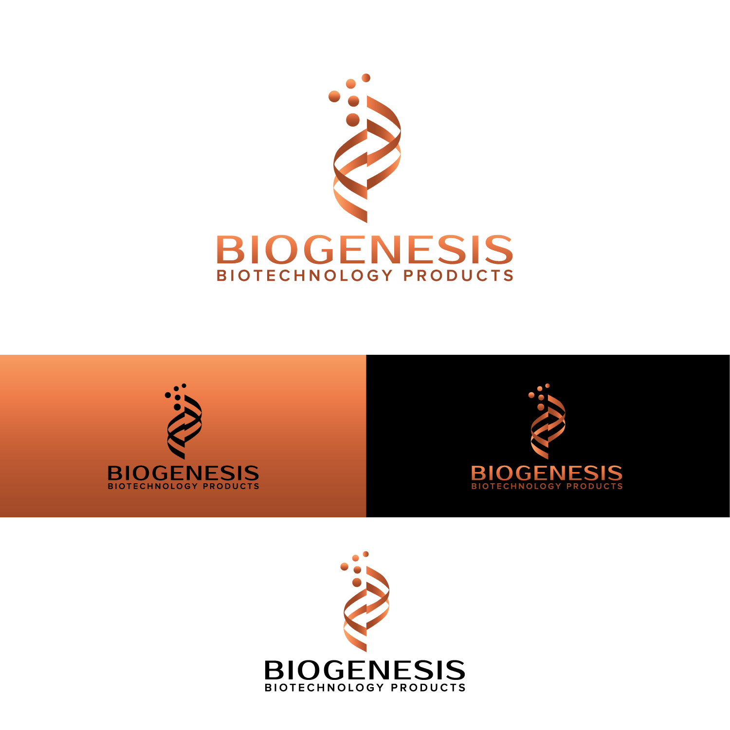 Modern, Upmarket Logo Design for Biogenesis, biotechnology products by ...