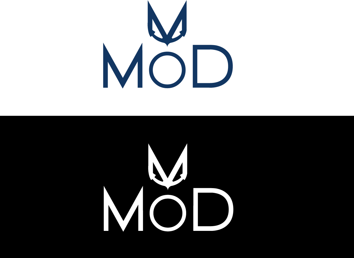 Masculine, Bold Logo Design for The logo should say the acronym M.o.D ...