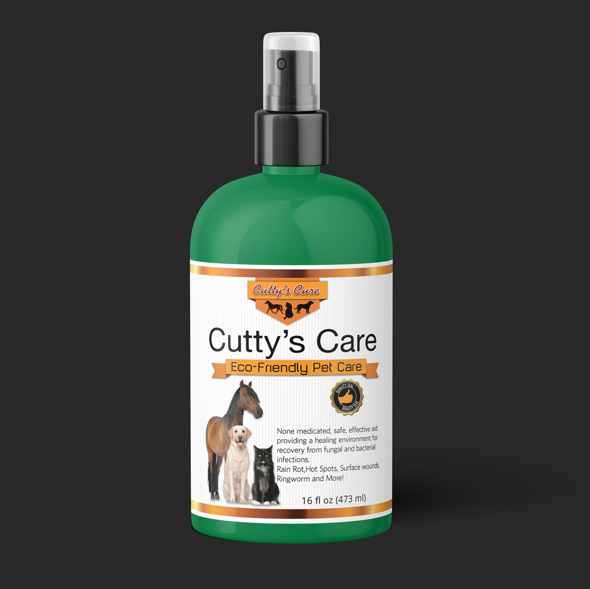 Professional, Serious, Pet Care Label Design for a Company by Chaitanya ...