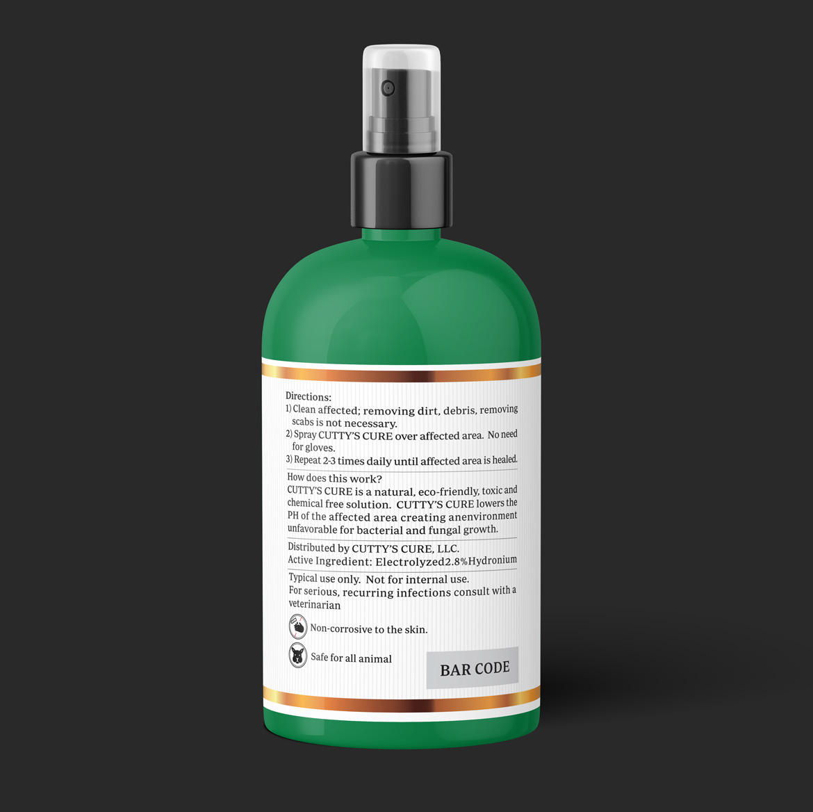 Professional, Serious, Pet Care Label Design for a Company by Chaitanya ...