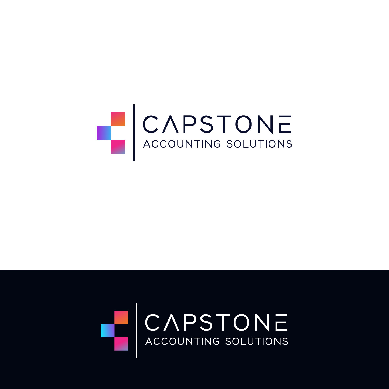 Playful, Modern, Accounting Logo Design for Capstone Accounting ...