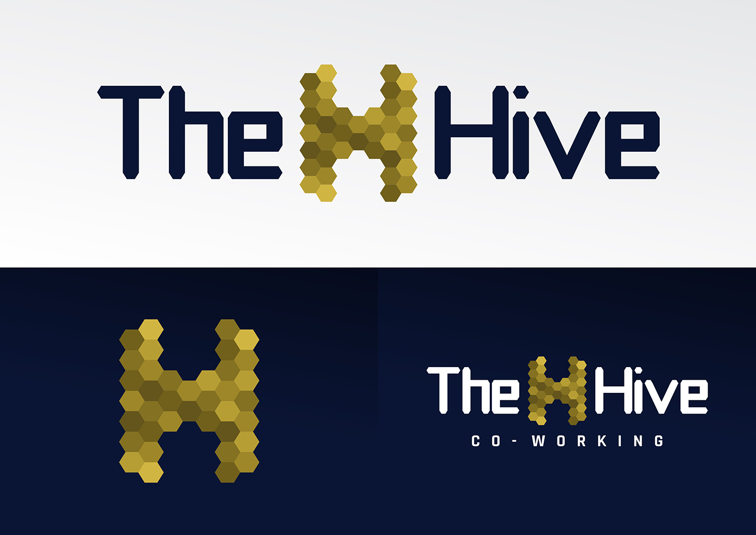 Modern, Playful, Office Logo Design for The Hive Co-Working by Daniel ...