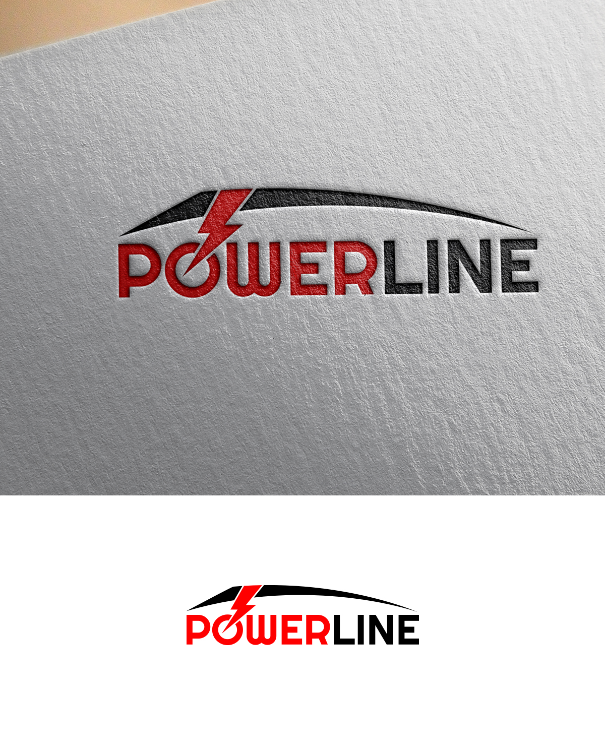 Logo Design for POWERLINE by RedLine 3 | Design #21622951