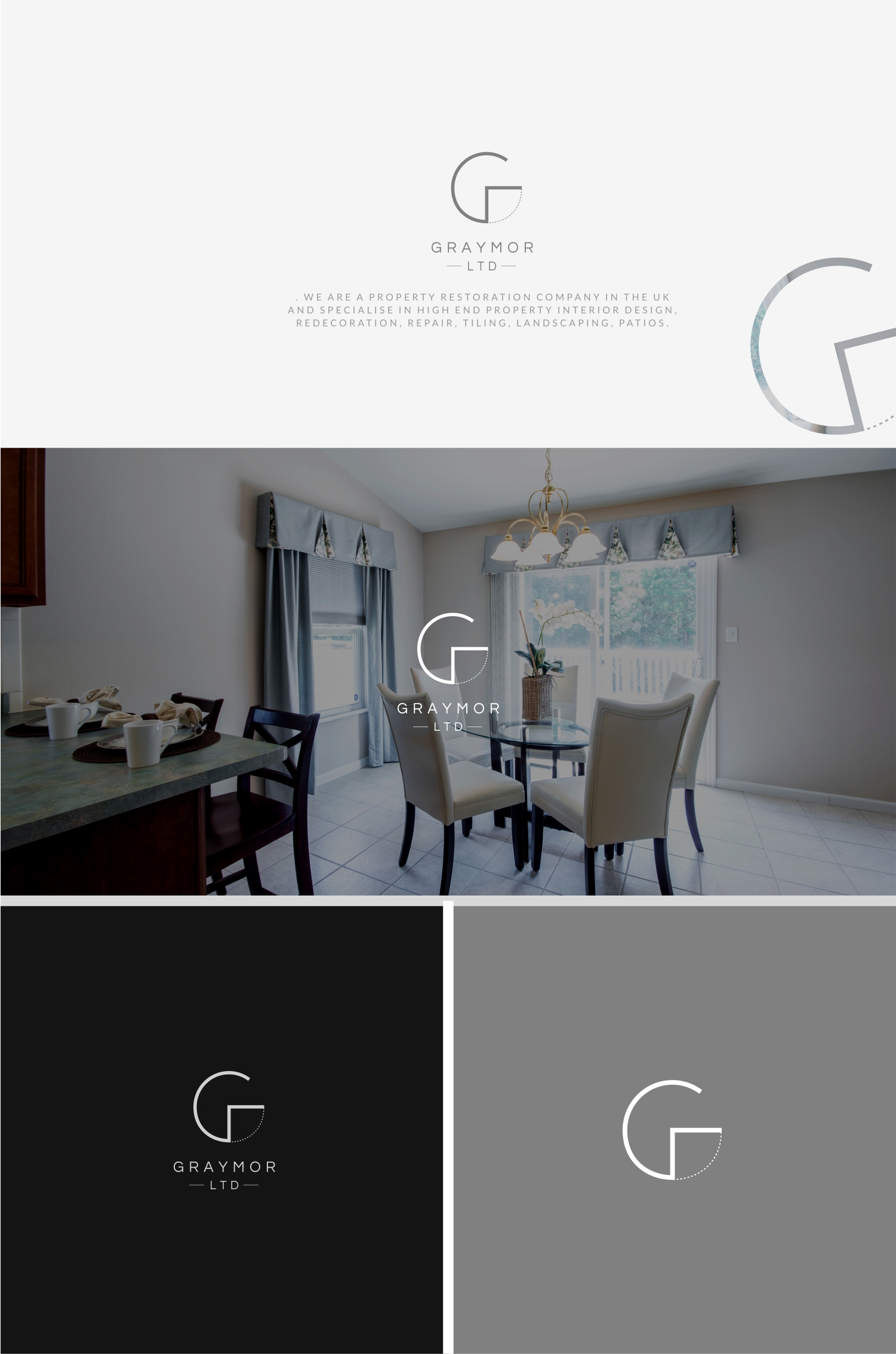 Serious, Professional, Painting And Decorating Logo Design for Graymor ...