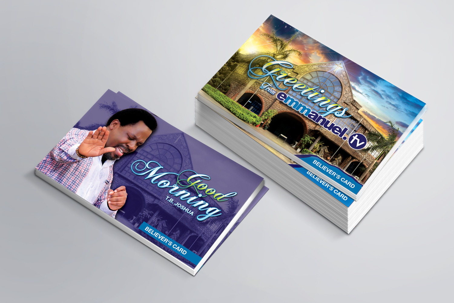 Serious, Elegant, Christian Business Card Design for a Company by ...