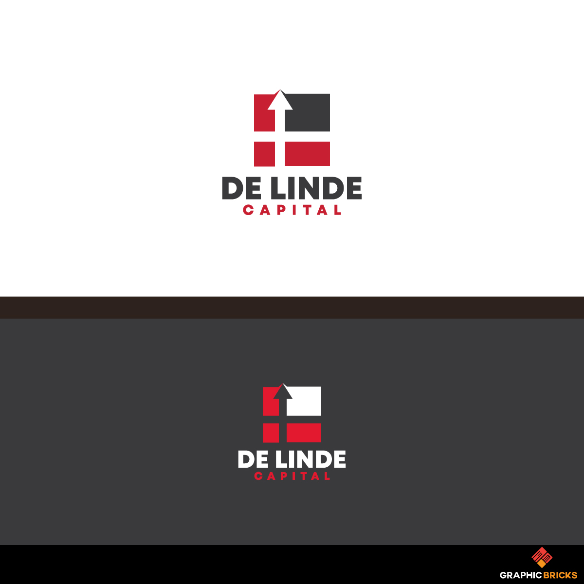 Logo Design for de Linde Capital by Graphic Bricks | Design #21632454