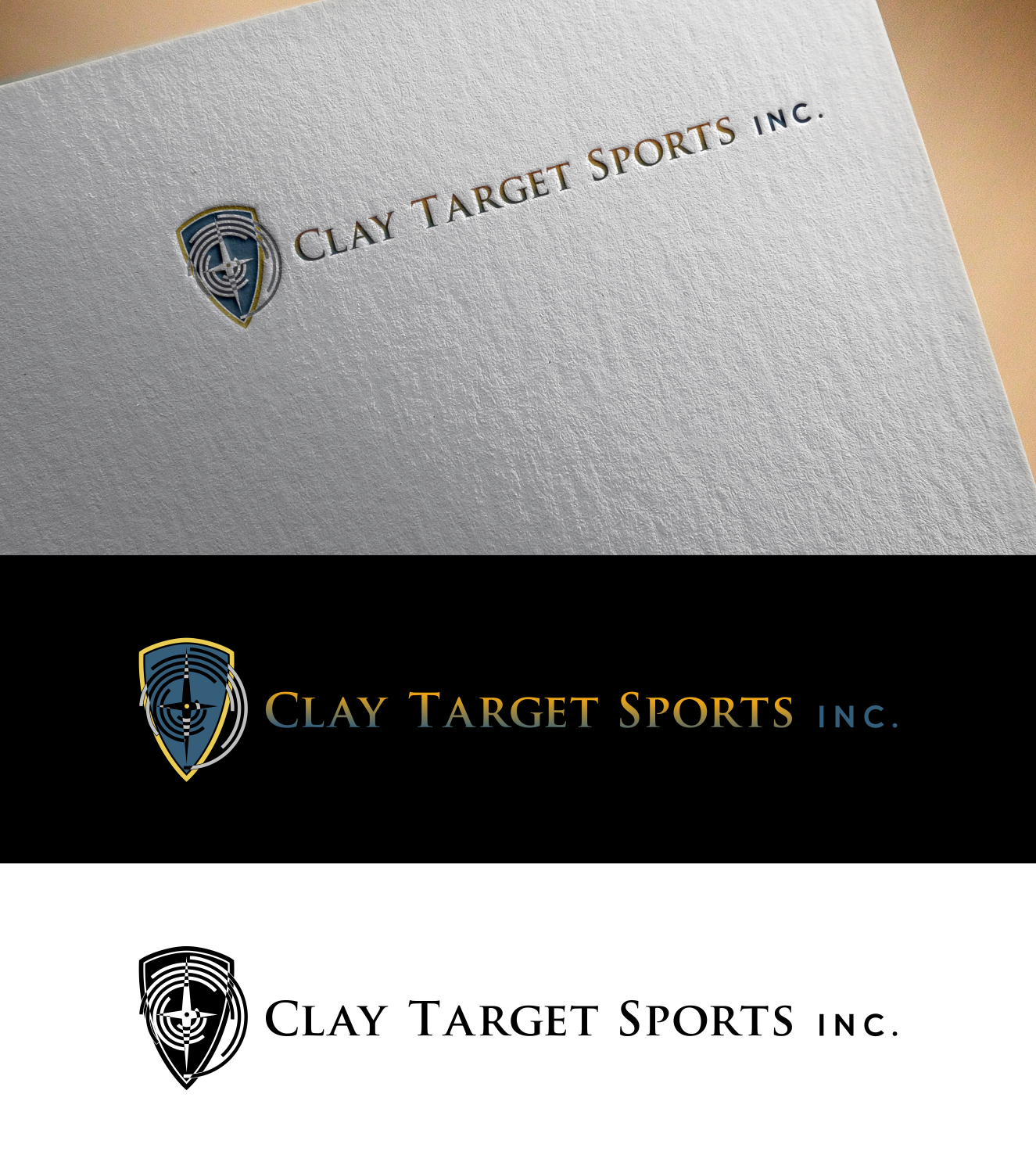 Logo Design for Clay Target Sports, Inc. by siti MWDesign | Design ...