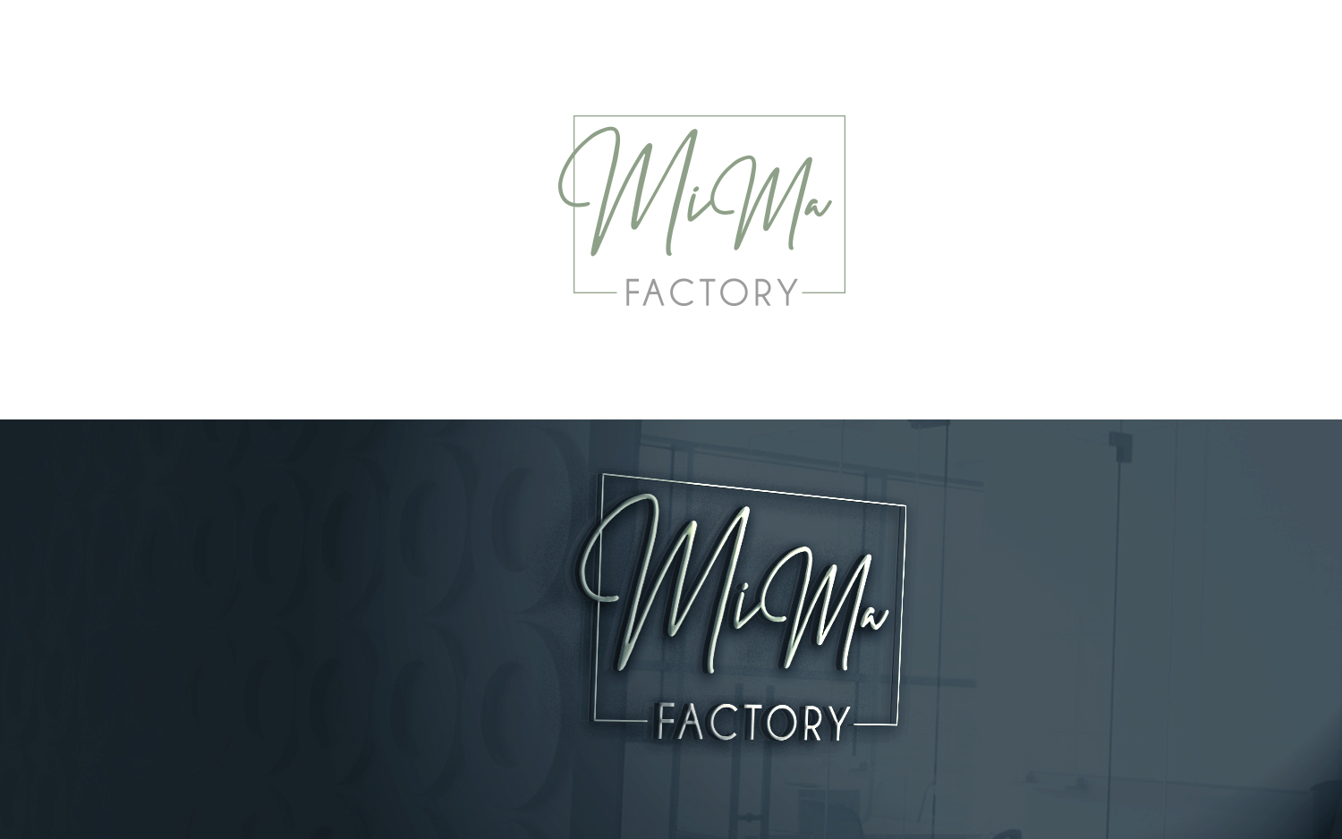 Modern, Upmarket Logo Design for MiMa Factory by MT | Design #21659931