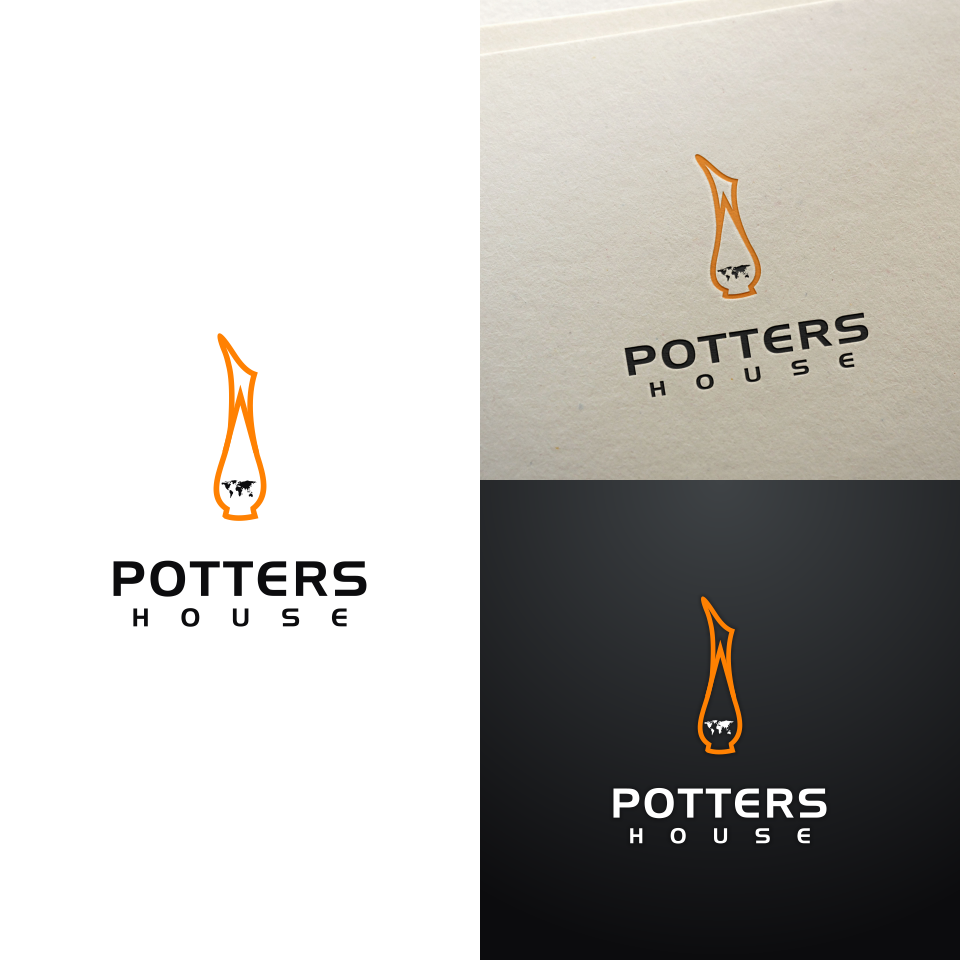 Modern, Bold Logo Design for Potters House by bernadif 2 | Design #21784344