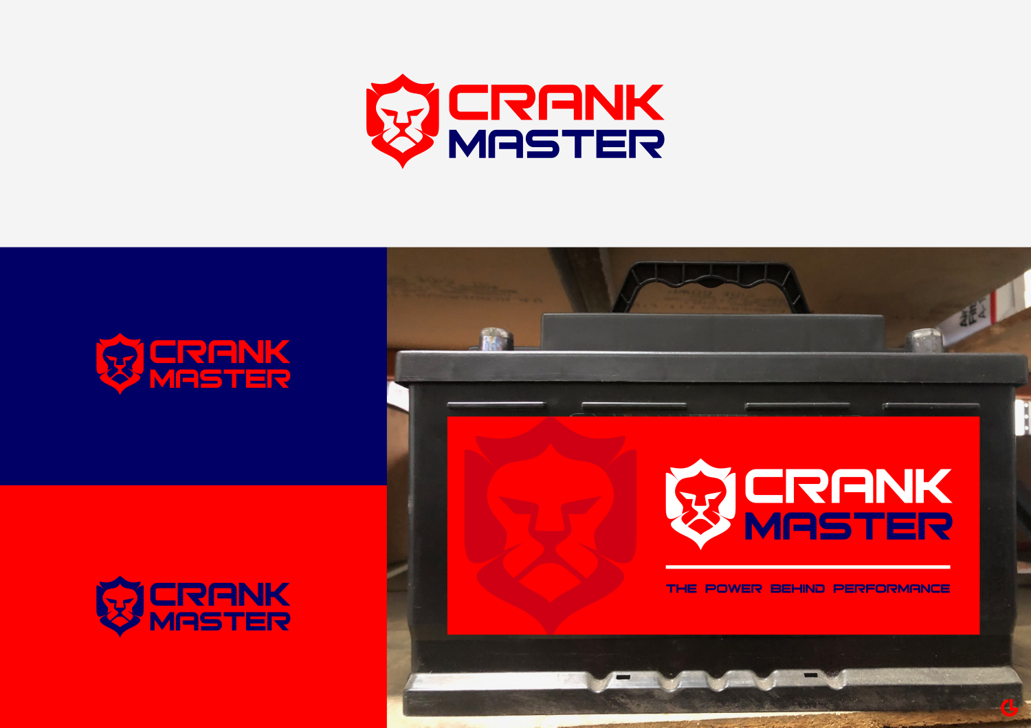 Bold, Professional, Automotive Part Logo Design for Crank Master by R ...