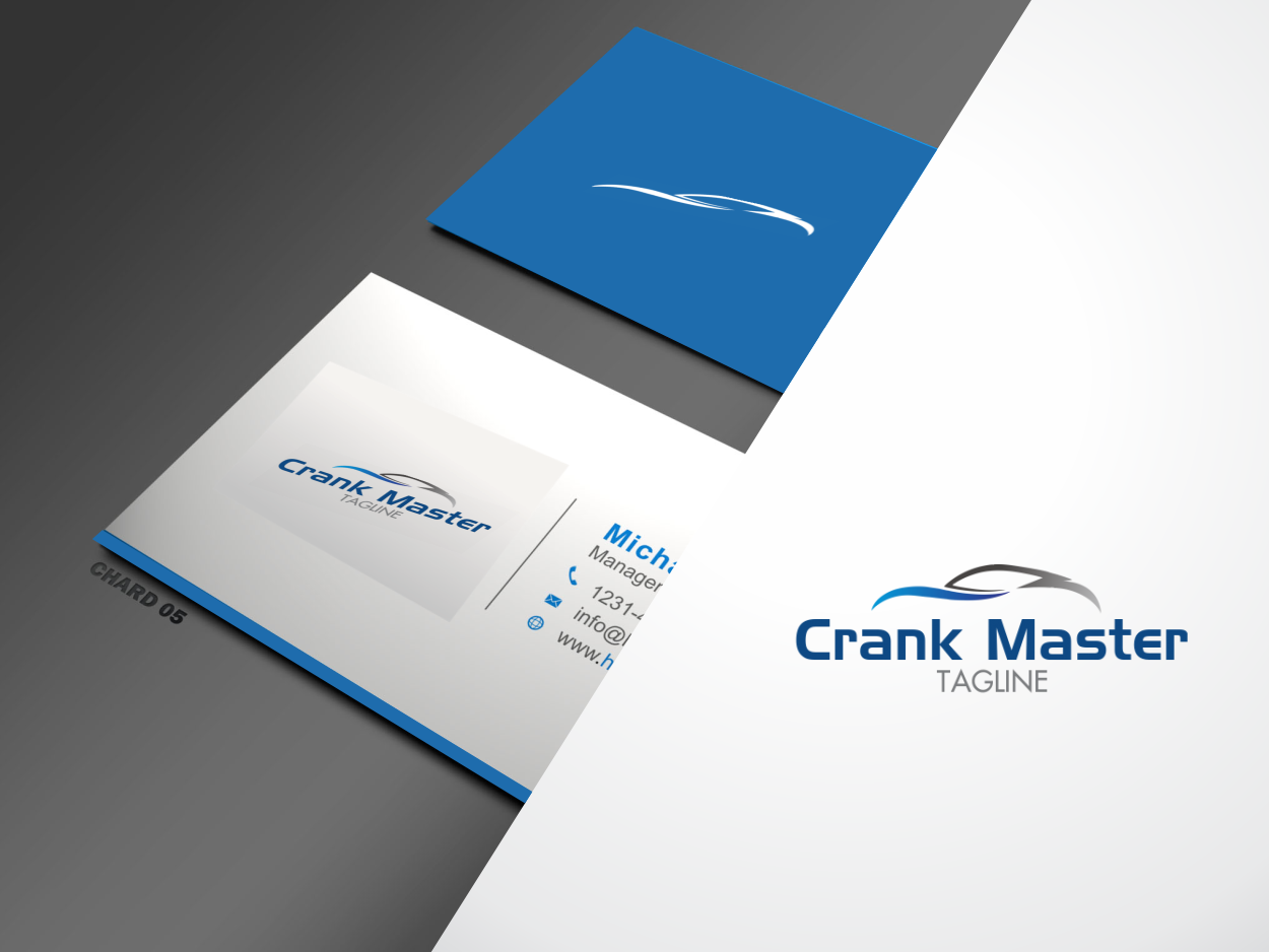 Bold, Professional, Automotive Part Logo Design for Crank Master by ...