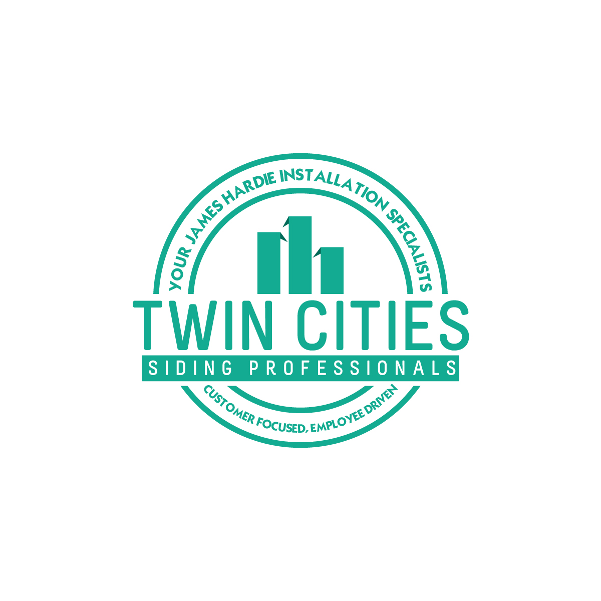 Upmarket, Bold, Residential Construction Logo Design for Twin Cities ...