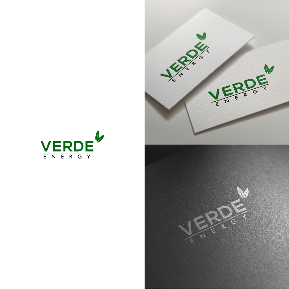 Logo Design for Verde' energy by bernadif 2 | Design #21670390