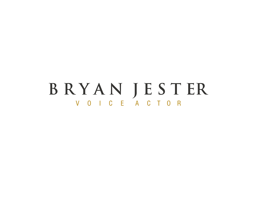 Masculine, Serious, Voice Service Logo Design for Bryan Jester Voice ...