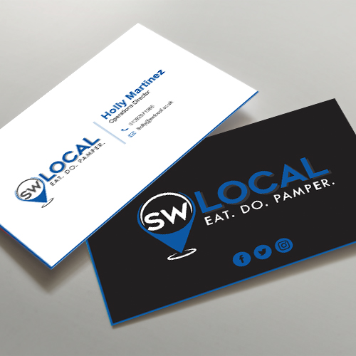 Serious, Professional Business Card Design for SW Local by HAKIMA 2 ...