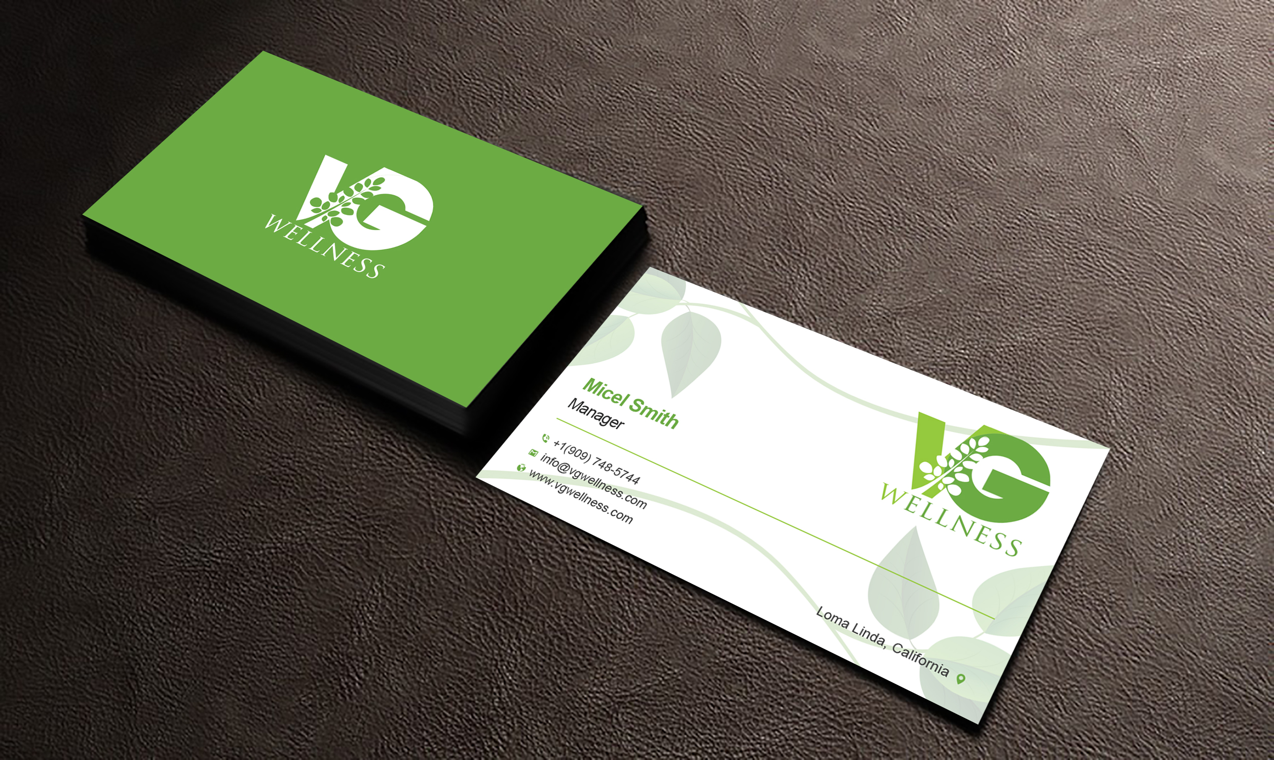 Playful, Traditional, Health And Wellness Business Card Design for VG ...