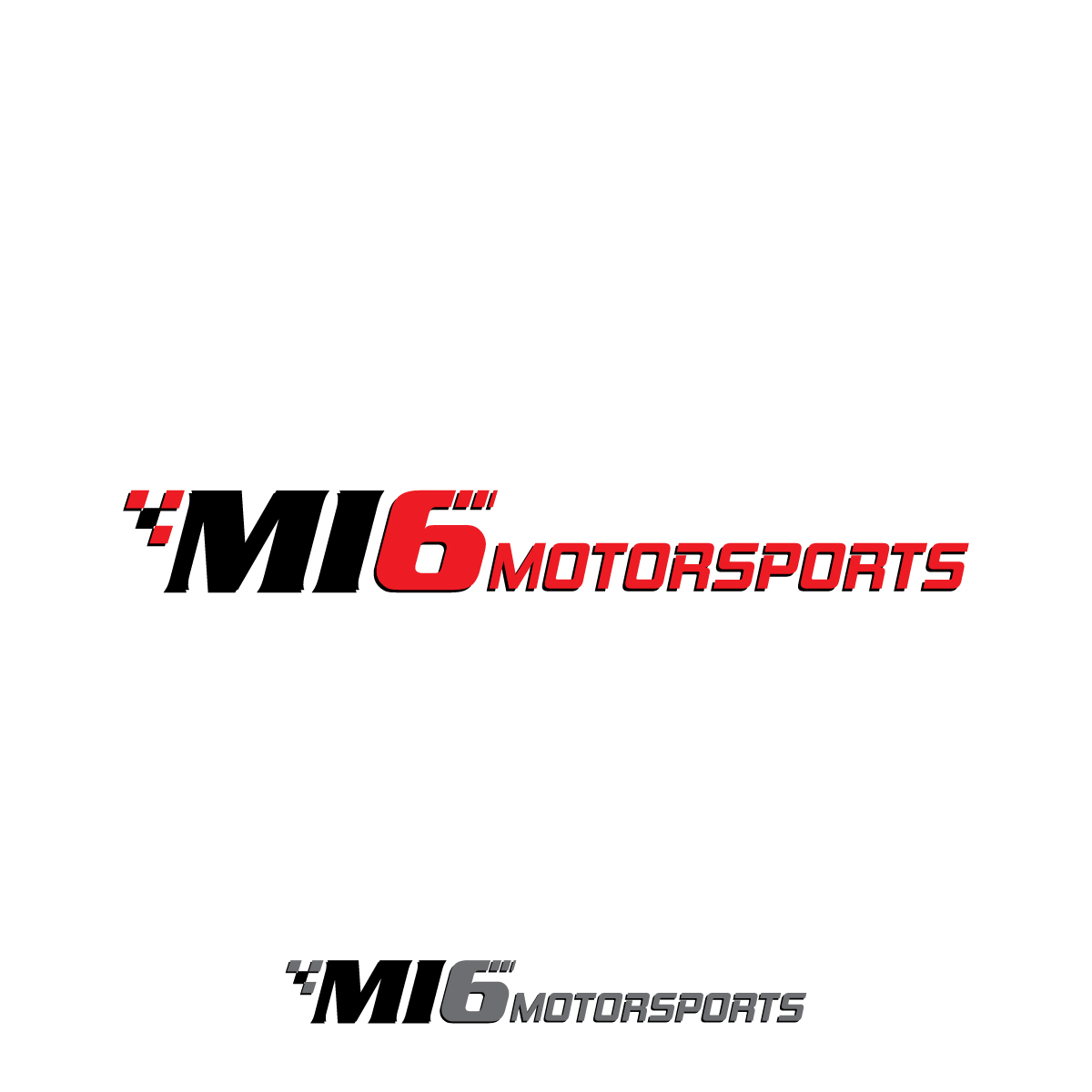 Bold, Playful, Racing Logo Design for MI6 Racing or MI6 MOTORSPORTS by ...