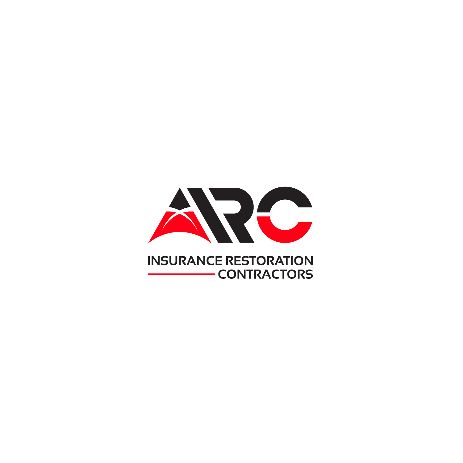 Modern, Masculine, Construction Company Logo Design for IRC INSURANCE ...