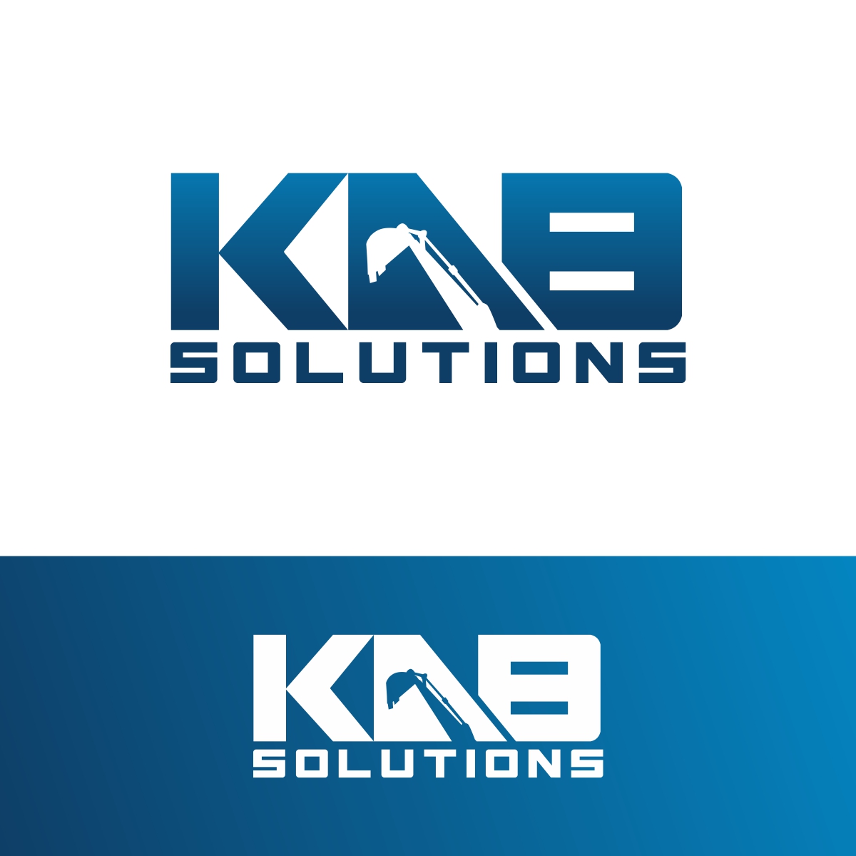 Elegant, Playful, Construction Logo Design for KAB Solutions by ...