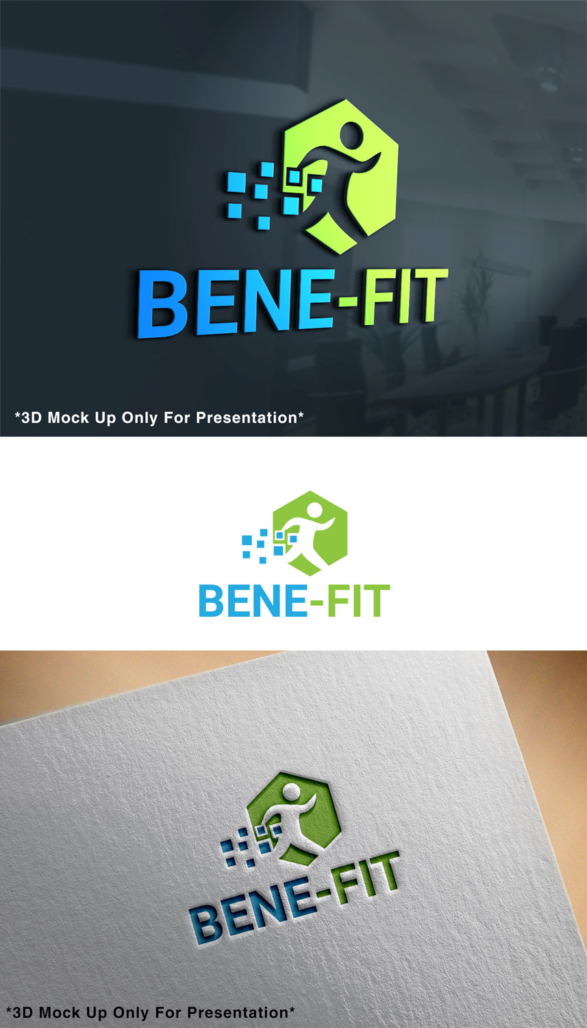 Modern, Elegant, Fitness Logo Design for Bene-Fit by logograph | Design ...