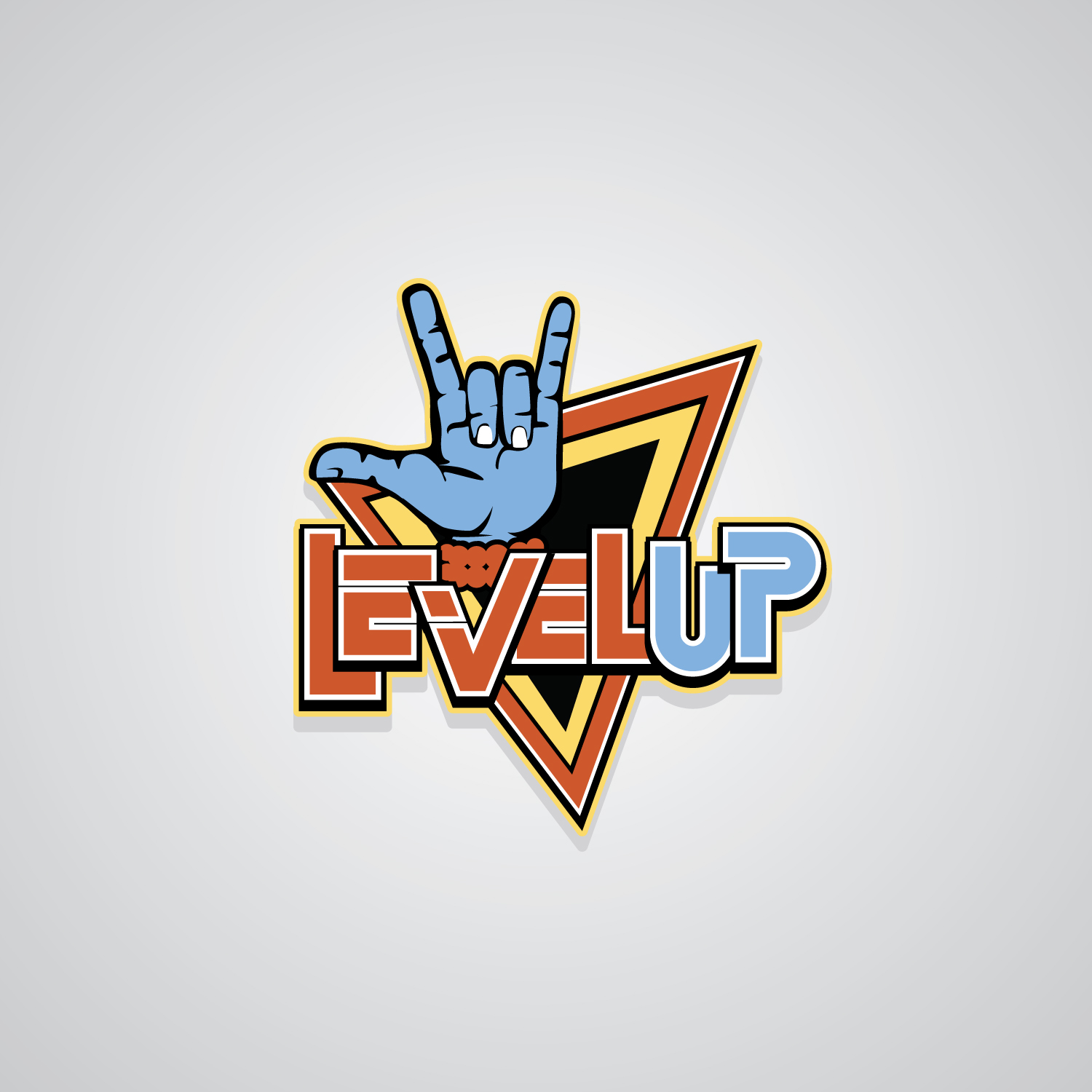 Colorful, Playful, Entertainment Industry Logo Design for (LEVEL UP ...