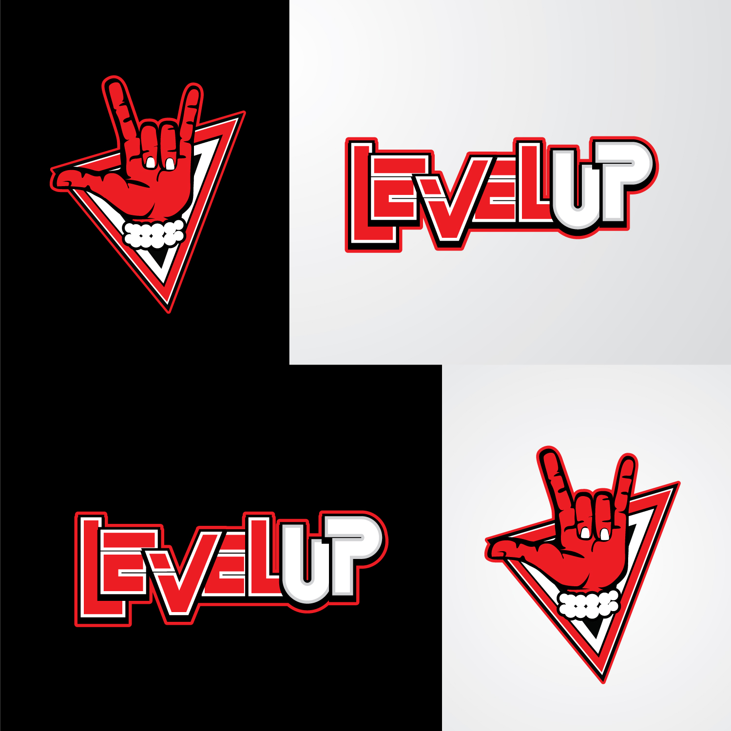 Colorful, Playful, Entertainment Industry Logo Design for (LEVEL UP ...