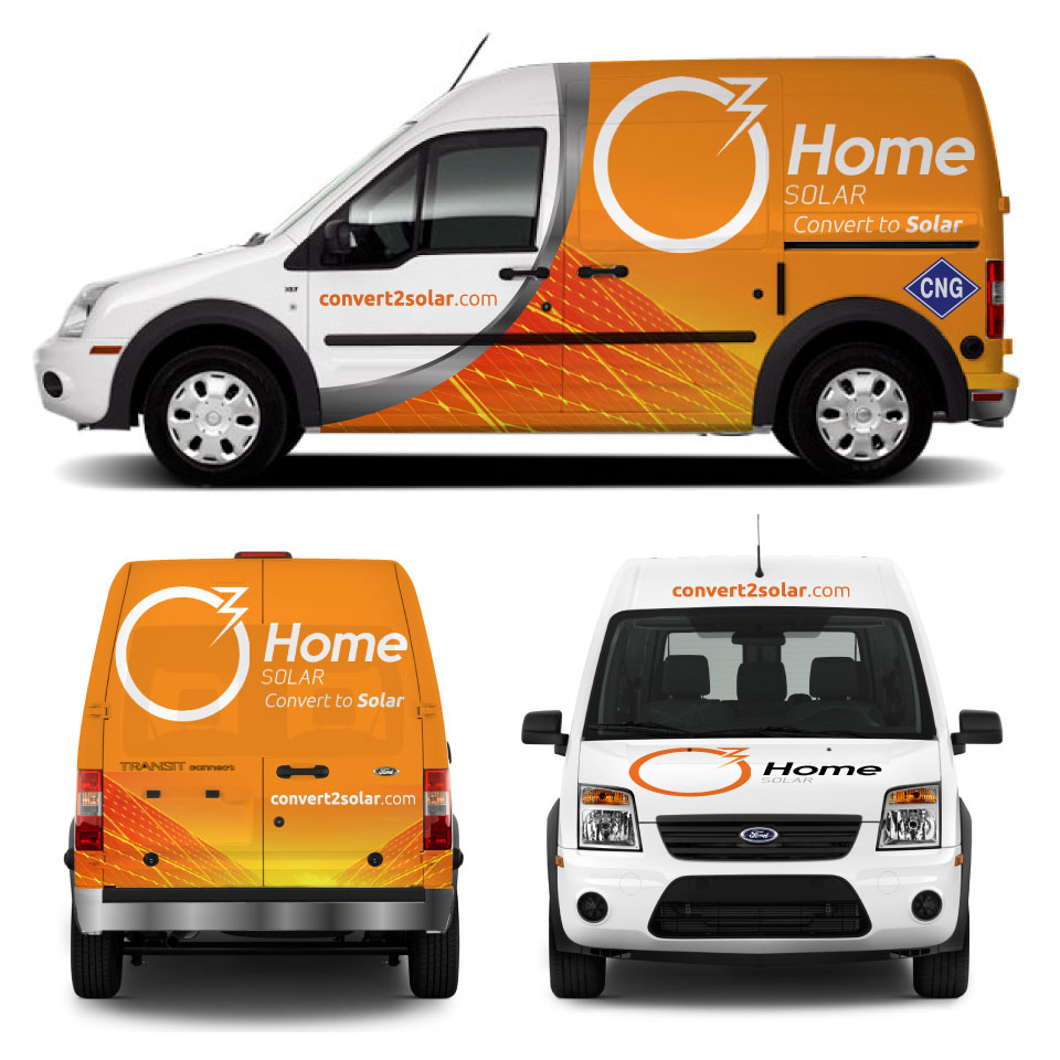Bold, Modern, Home Improvement Car Wrap Design for The Stutzman Group ...