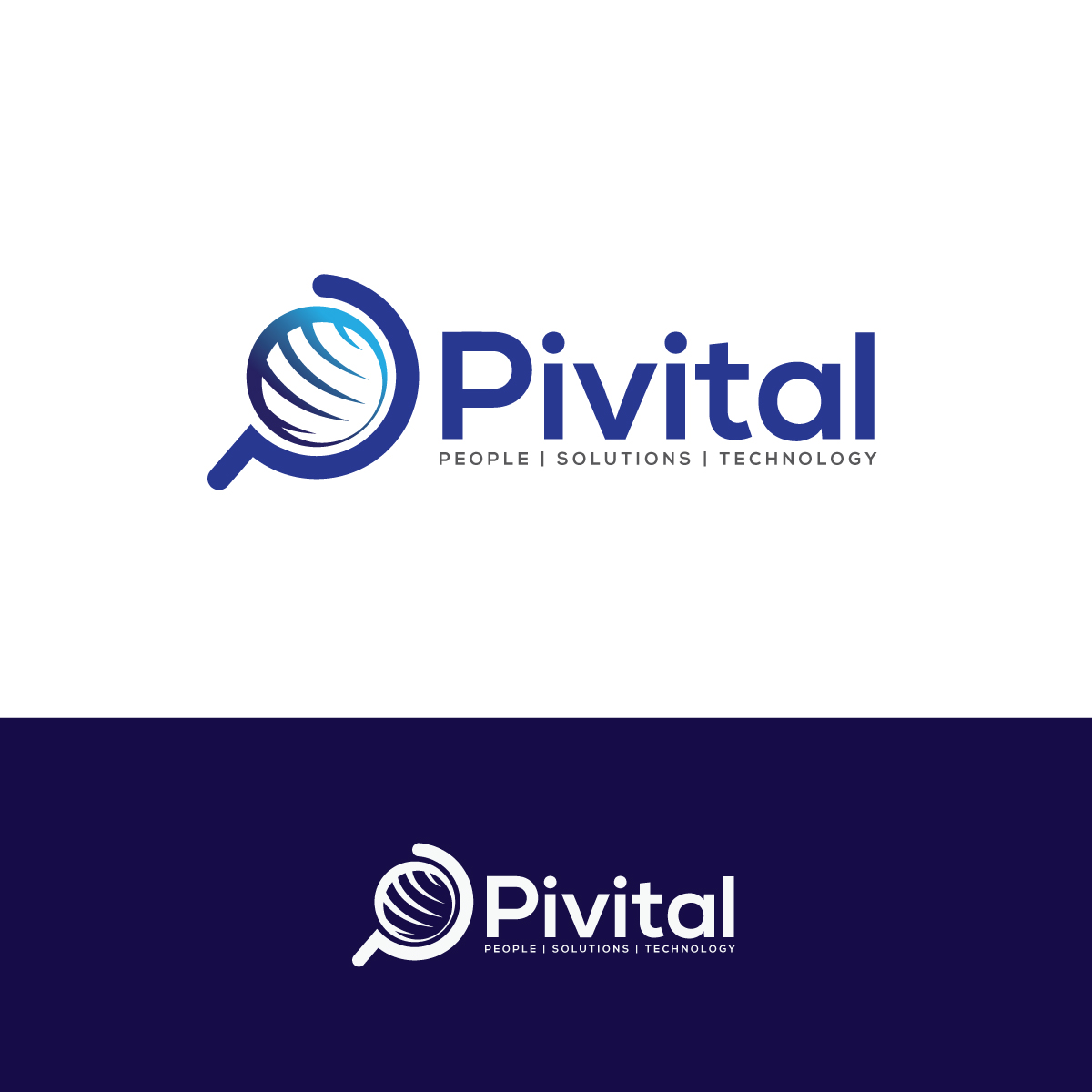 Logo Design for Pivital by Kreative Fingers | Design #21703019