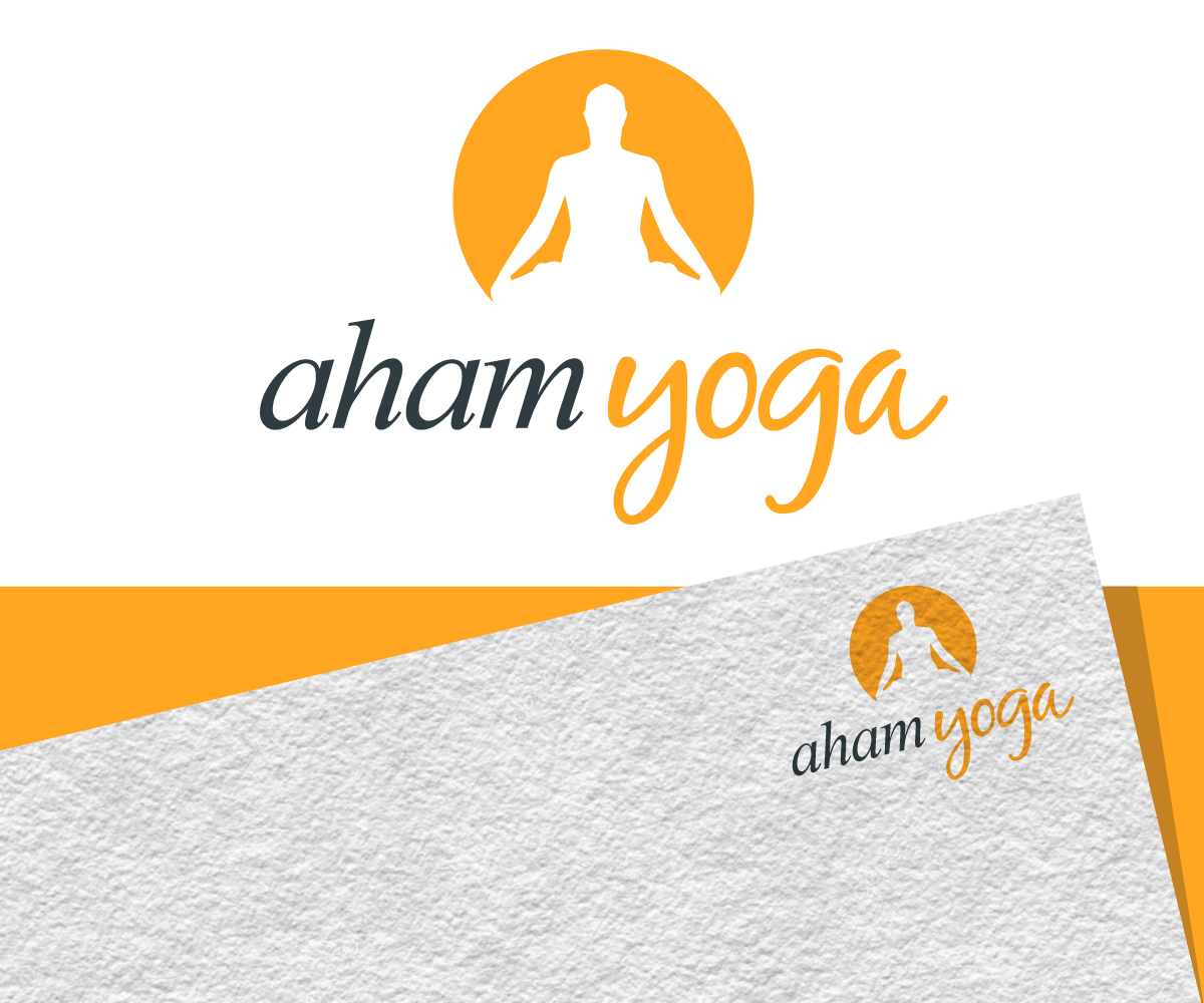 Personable, Upmarket Logo Design for aham yoga by Jay Design | Design ...