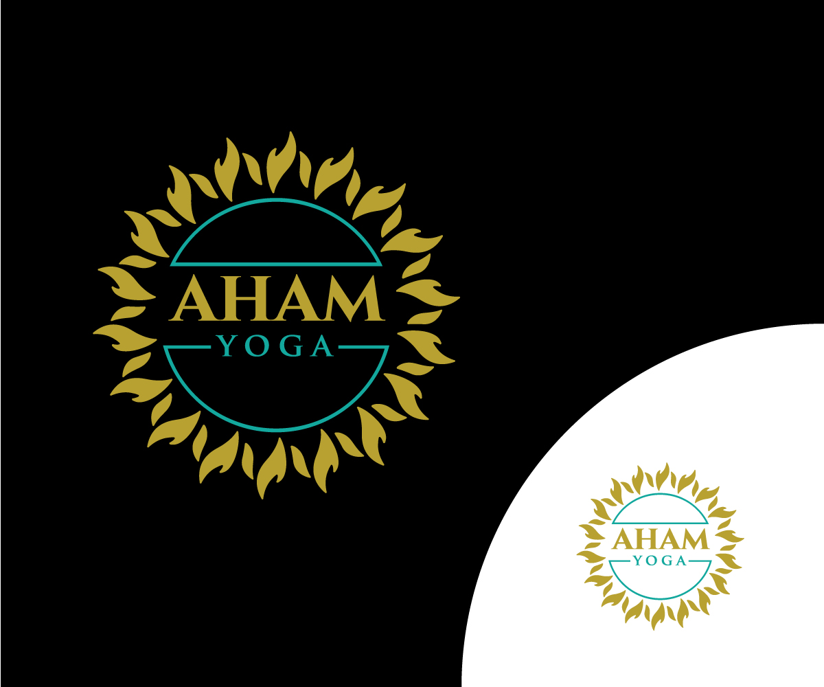 Personable, Upmarket Logo Design for aham yoga by design new | Design ...