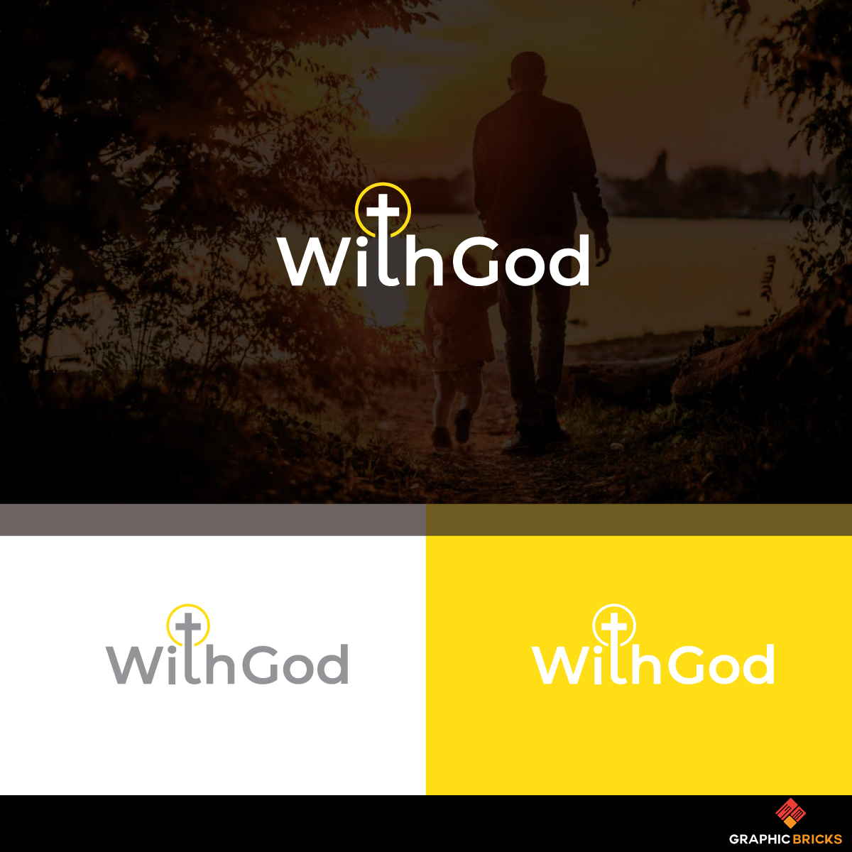 Modern, Elegant Logo Design for With God by Graphic Bricks | Design ...