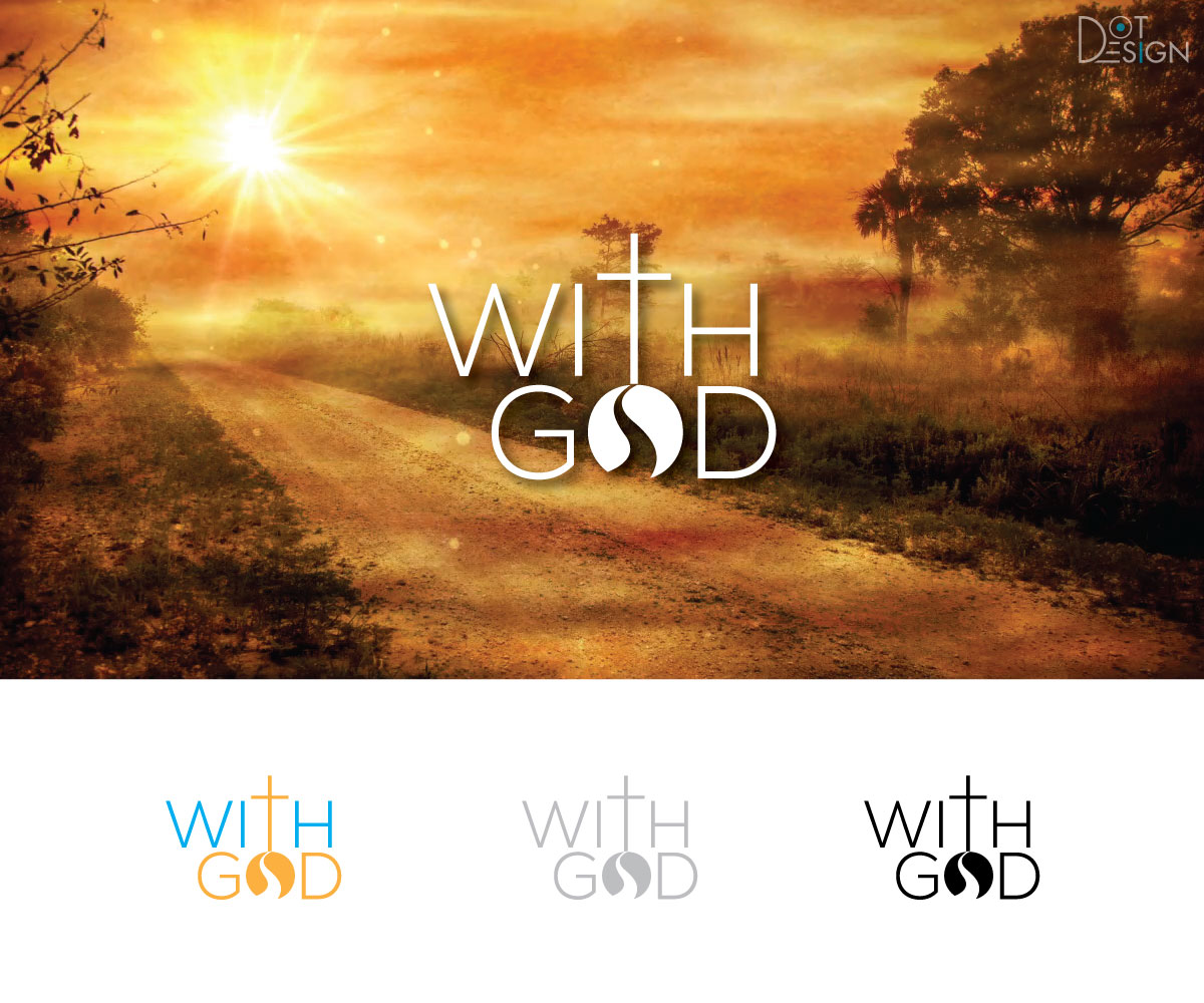 Modern, Elegant Logo Design for With God by Dot Design 3 | Design #21722968