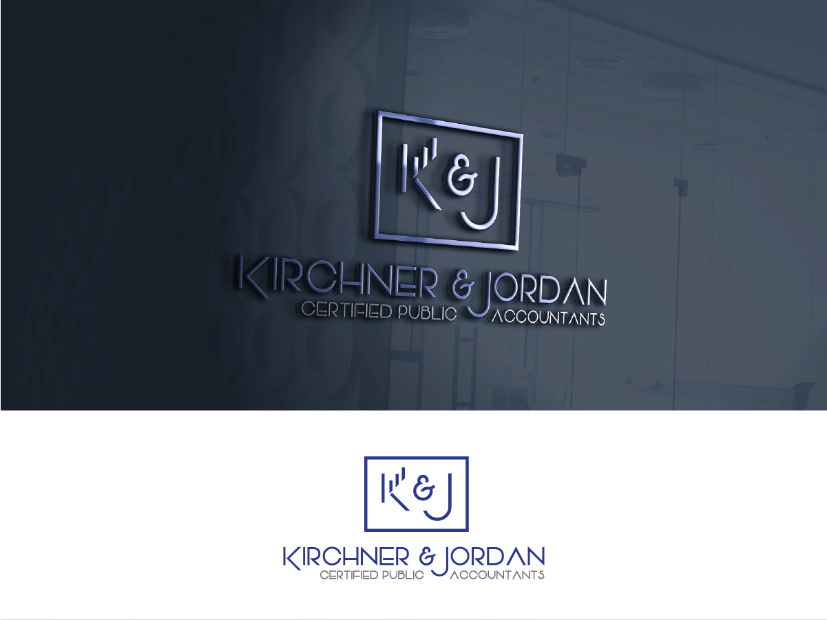 Serious, Professional, Accounting Logo Design for Kirchner & Jordan Certified Public Accountants ...