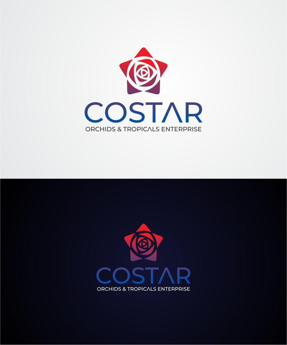 Elegant, Playful Logo Design for Costar or Costar Orchids and Tropicals ...