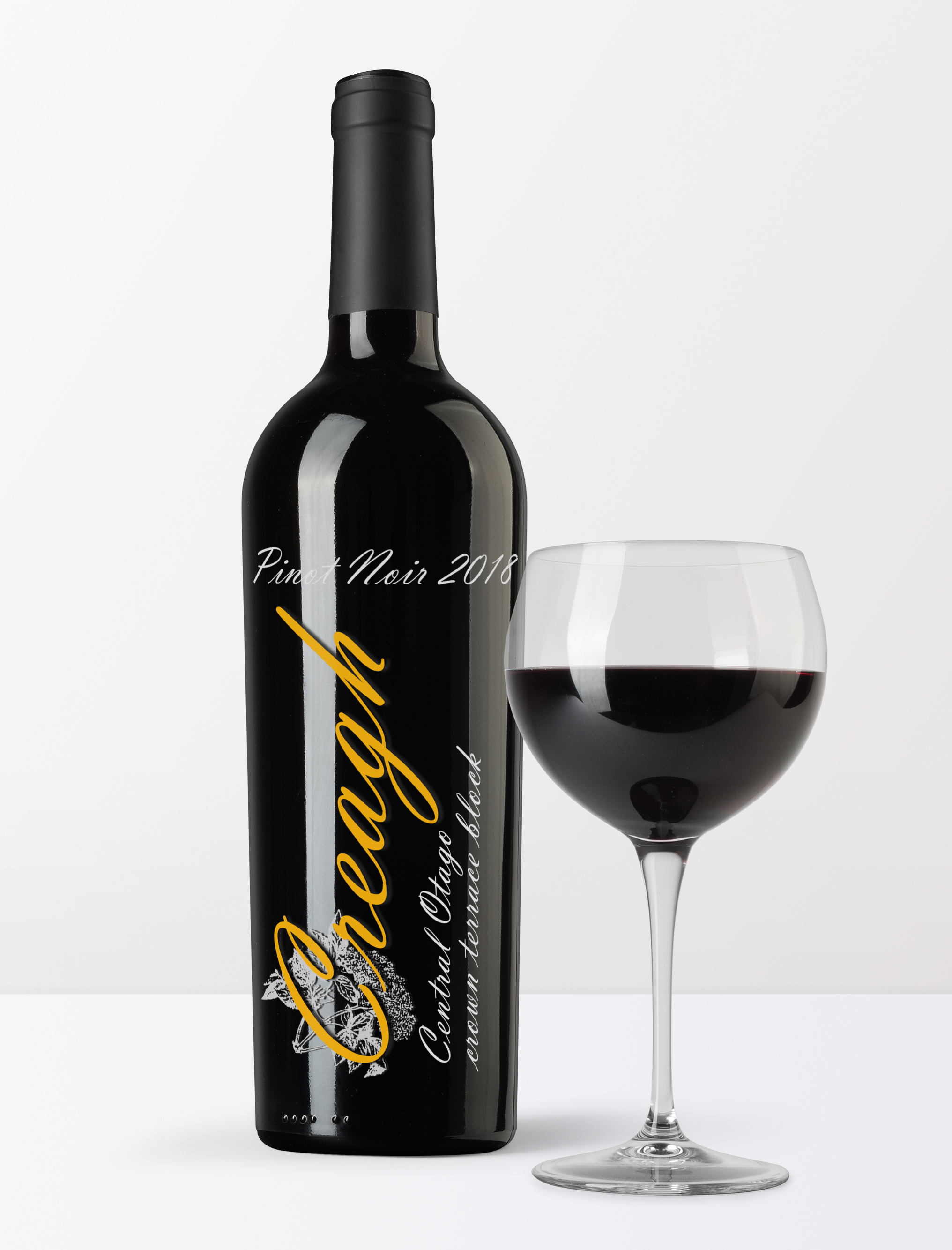 Playful, Feminine, Winery Graphic Design for Creagh Trust by Logozty ...